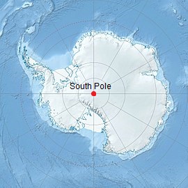 Climat Pôle Sud. Saisons, moyennes par mois - Climats et Voyages